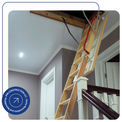 Attic Ladder Lorton VA: for Easy Access - JPM Construction LLC